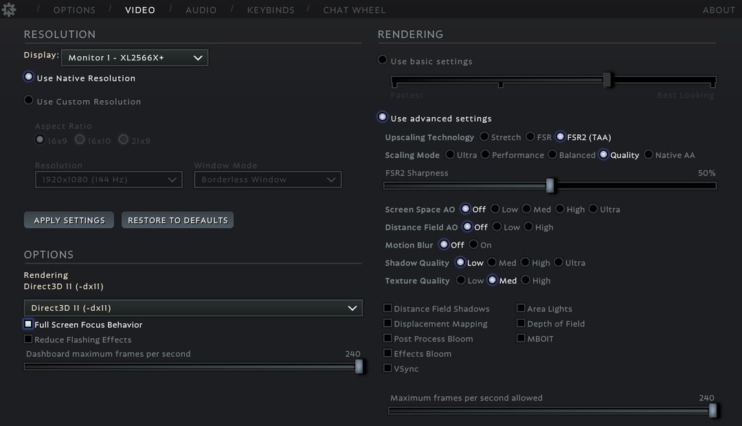 Deadlock Best Settings and Options Guide - ProSettings.net