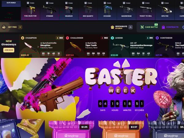 Best CS2 Skin Gambling Websites - ProSettings.net