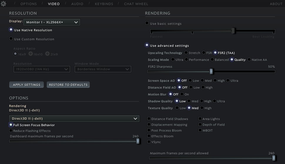 Deadlock Best Settings and Options Guide - ProSettings.net