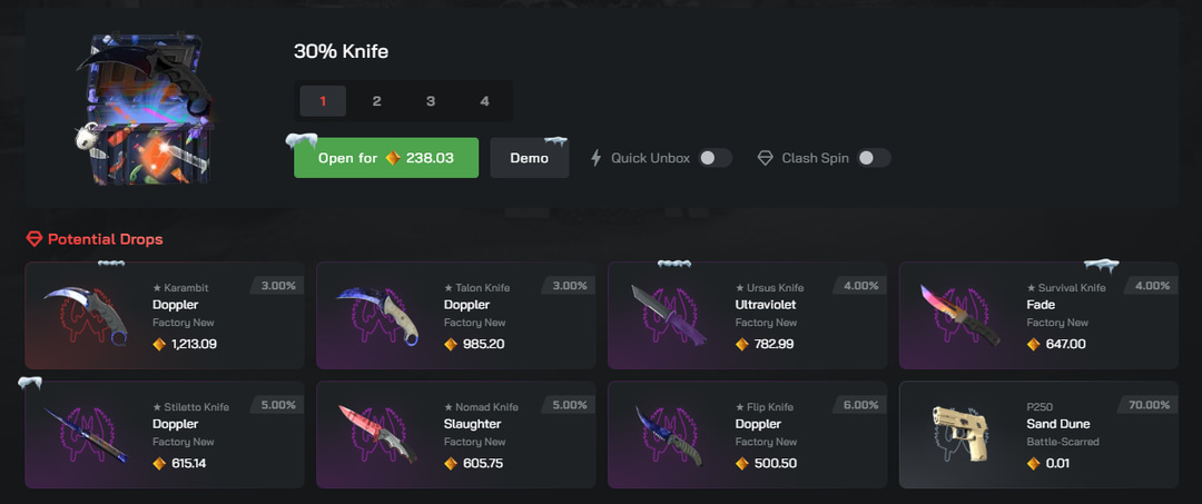 Best CS2 Cases on Clash.gg - ProSettings.net