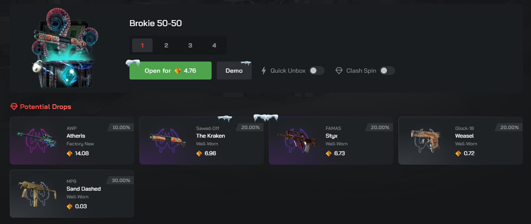 Best CS2 Cases on Clash.gg - ProSettings.net