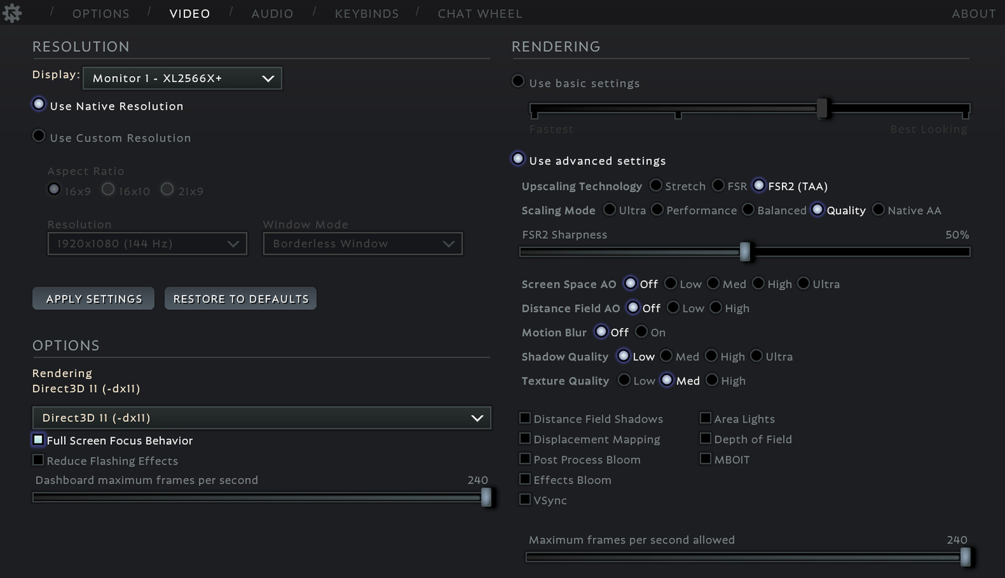 Deadlock Best Settings and Options Guide - ProSettings.net