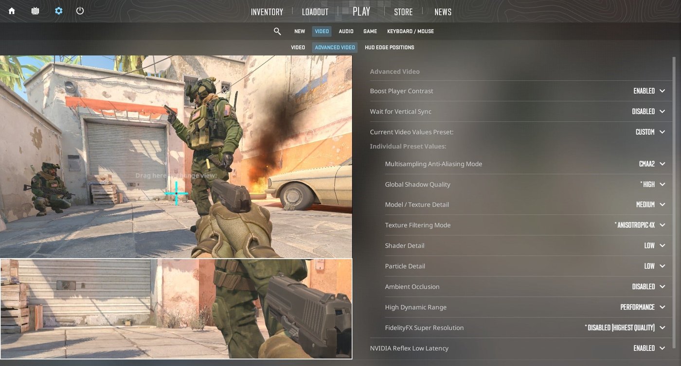 CS2 Best Settings & Options Guide [641 Pro Players, May 2024]